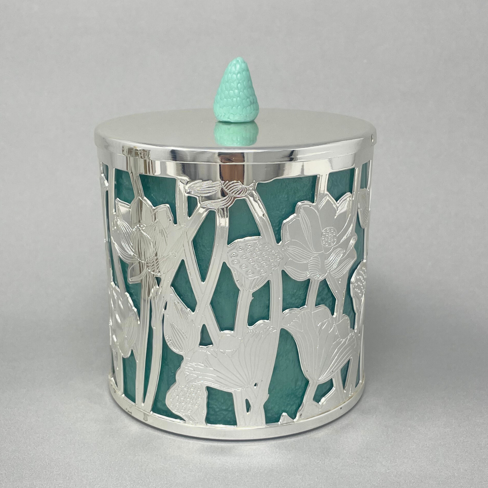 Lotus jali lid jar – Elunique