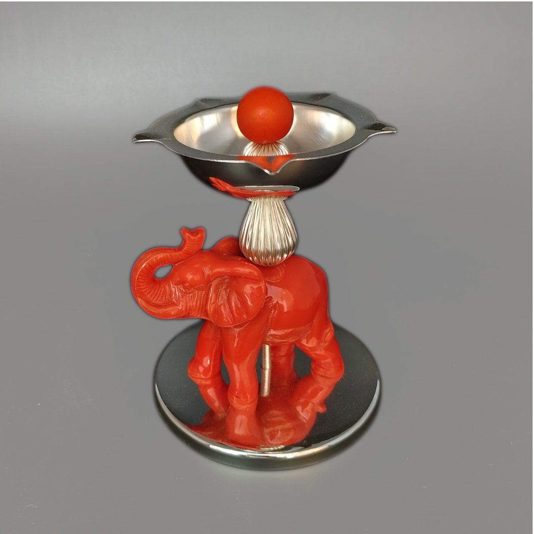 Silver-Plated Samai & Diya | Spiritual Home Decor - El’Unique – Elunique